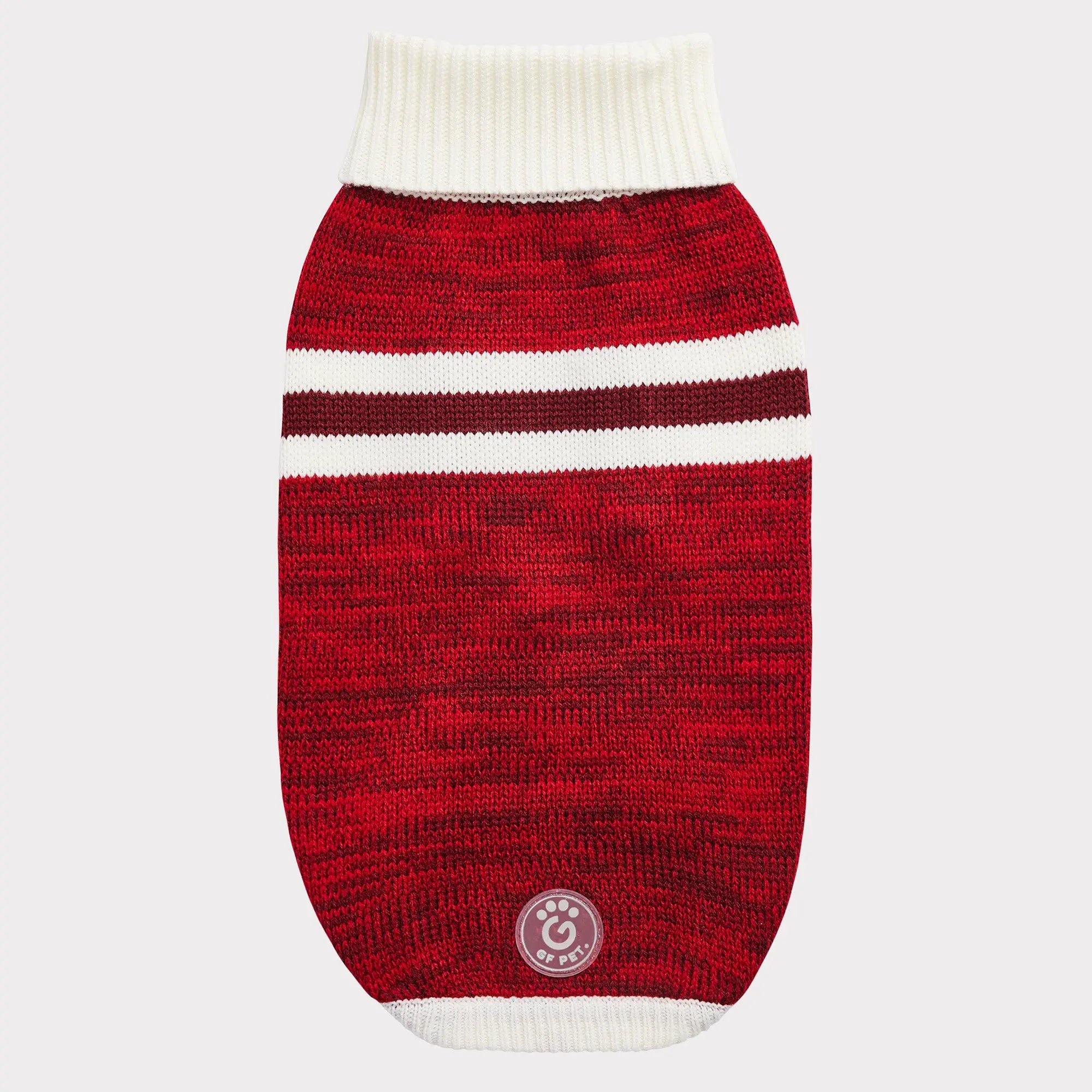 GF Pet® Trekking Dog Sweater — Red — Winter Sweaters for Dogs