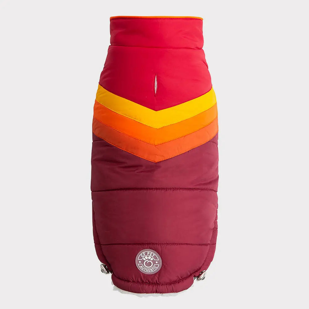 Summit Dog Puffer - Dark Red - GF Pet Official Online Store